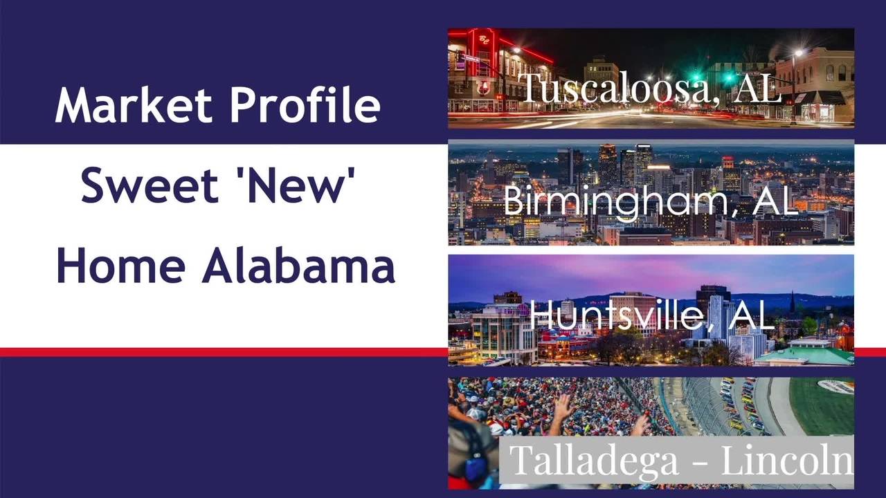 Sweet Home Alabama - Market Profile